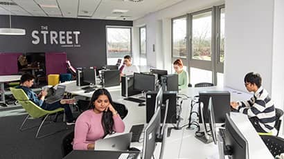 Study spaces - Study support | UWE Bristol